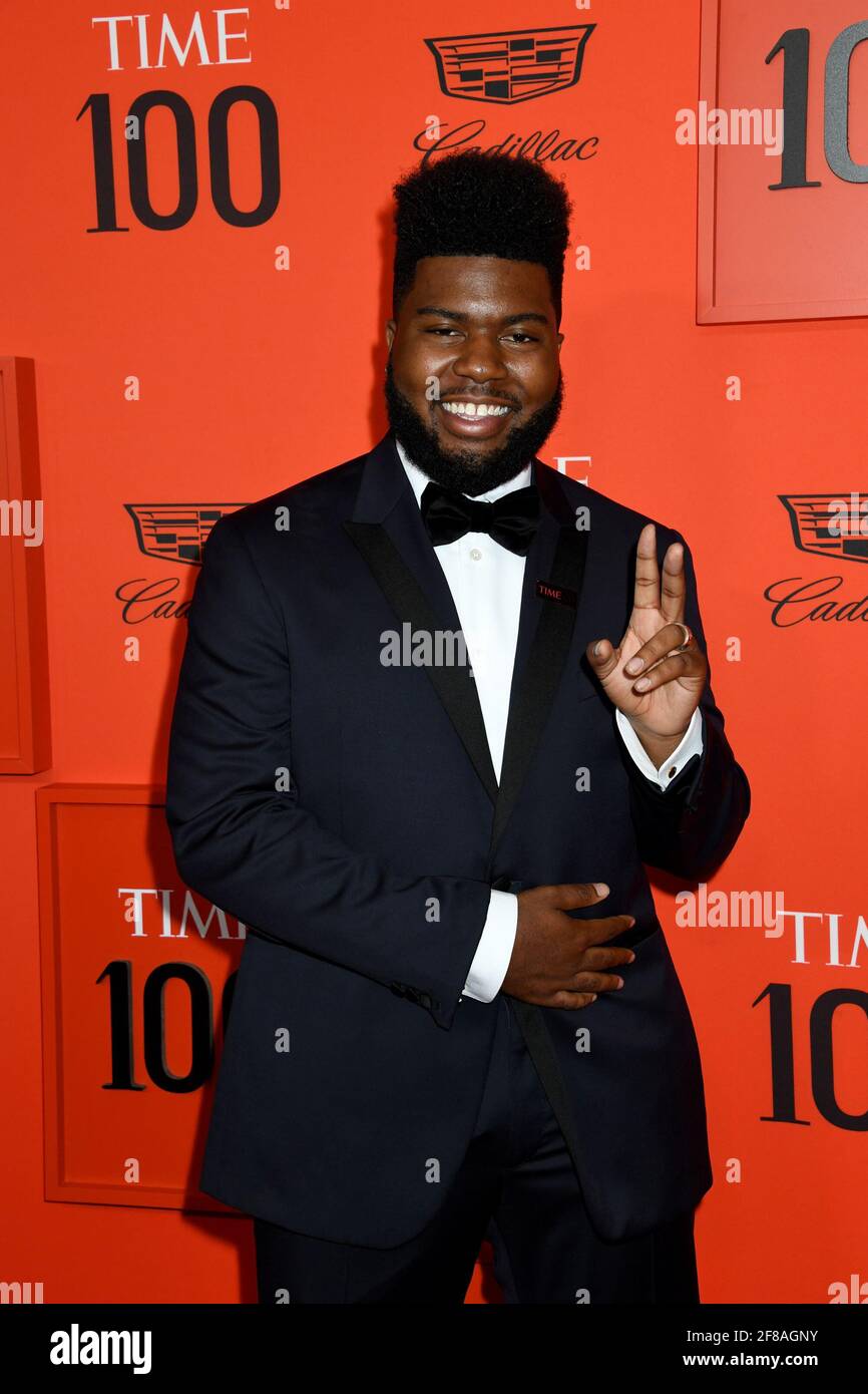 Khalid Johnson arrives to the 2019 TIME 100 Gala, held at Jazz in ...