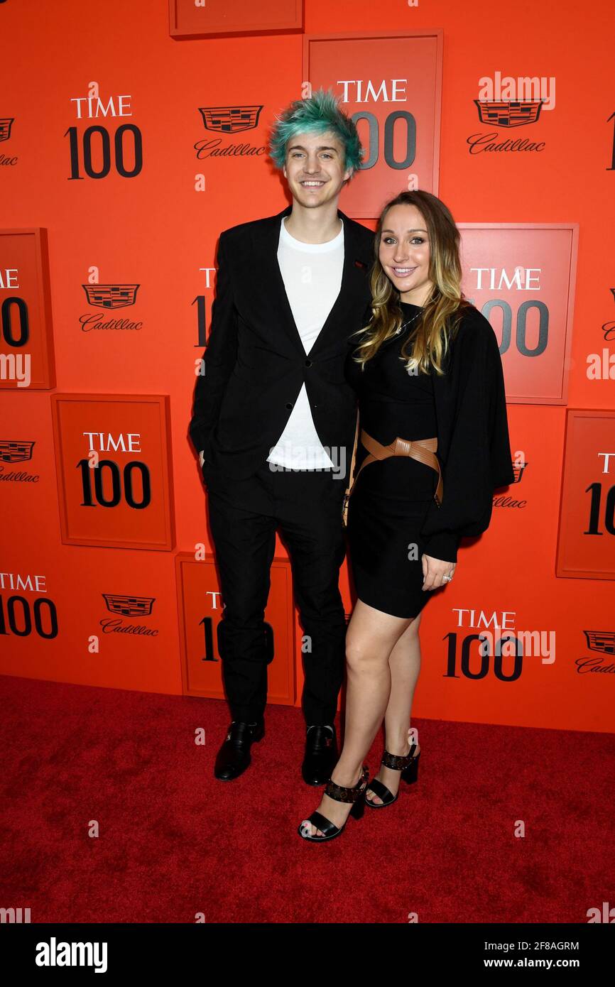 Ninja, Tyler Blevins arrives to the 2019 TIME 100 Gala, held at Jazz in ...
