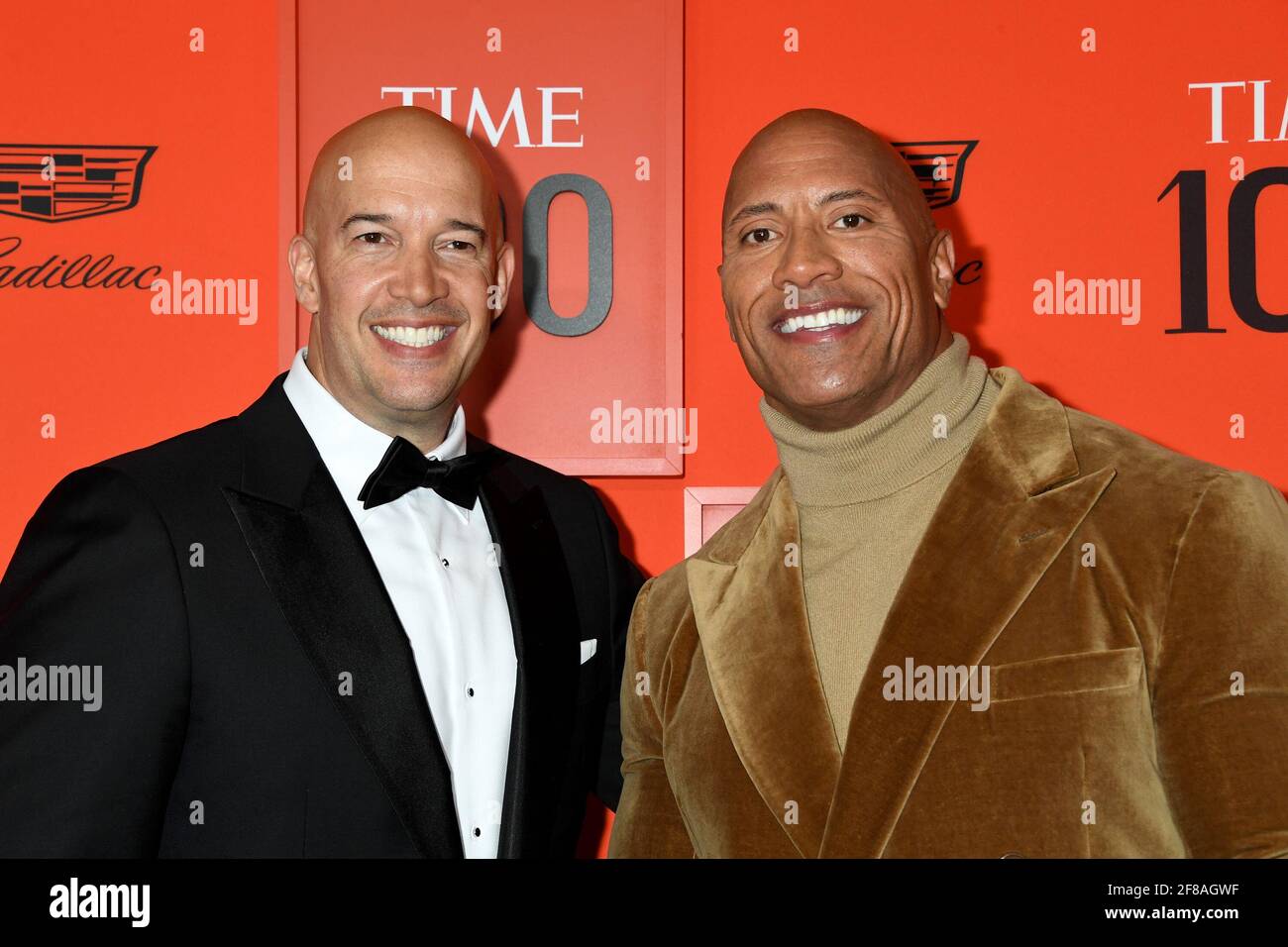 Hiram Garcia, Dwayne The Rock Johnson arrives to the 2019 TIME 100 Gala ...