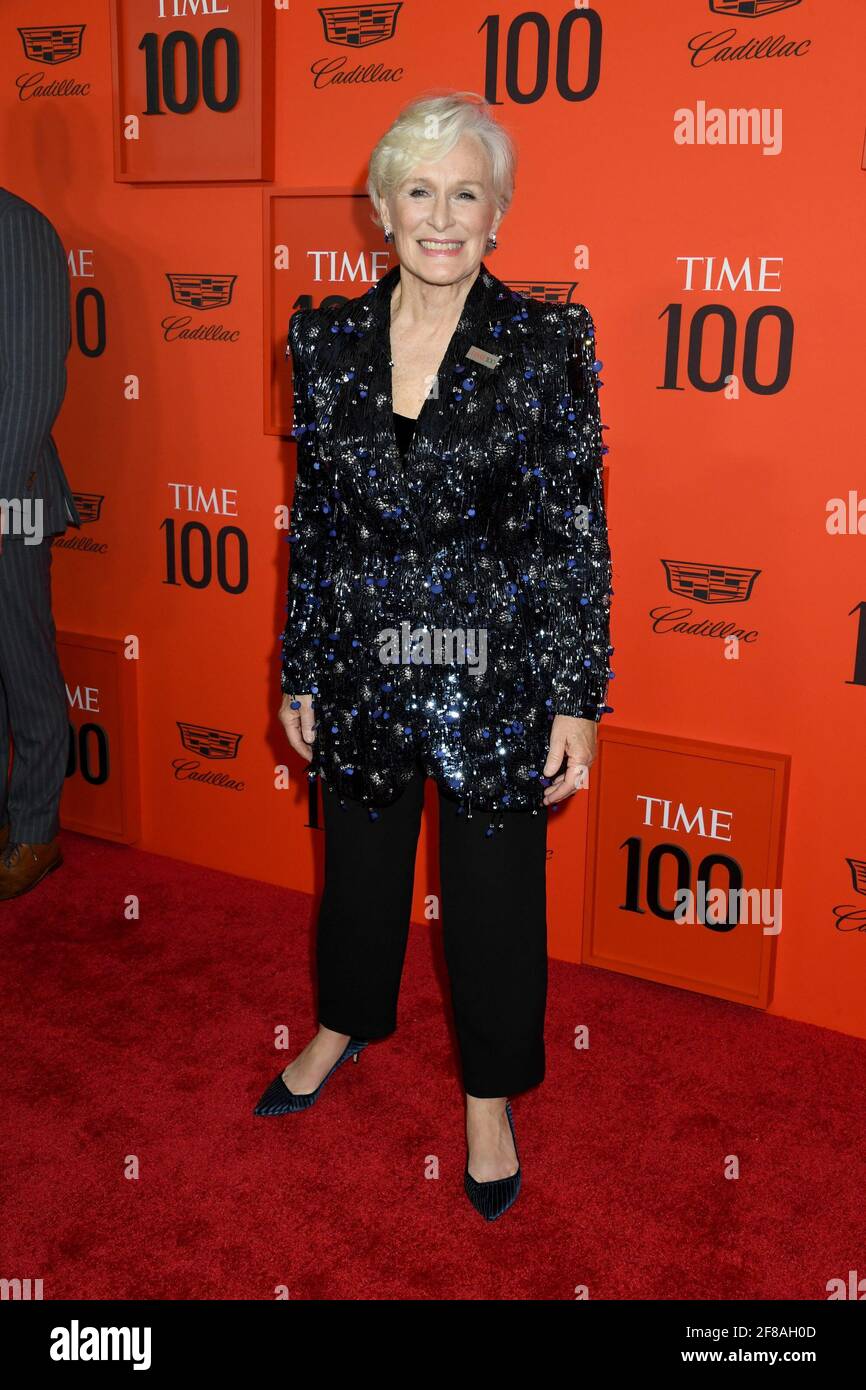 Glenn Close arrives to the 2019 TIME 100 Gala Red Carpet at Lincoln ...