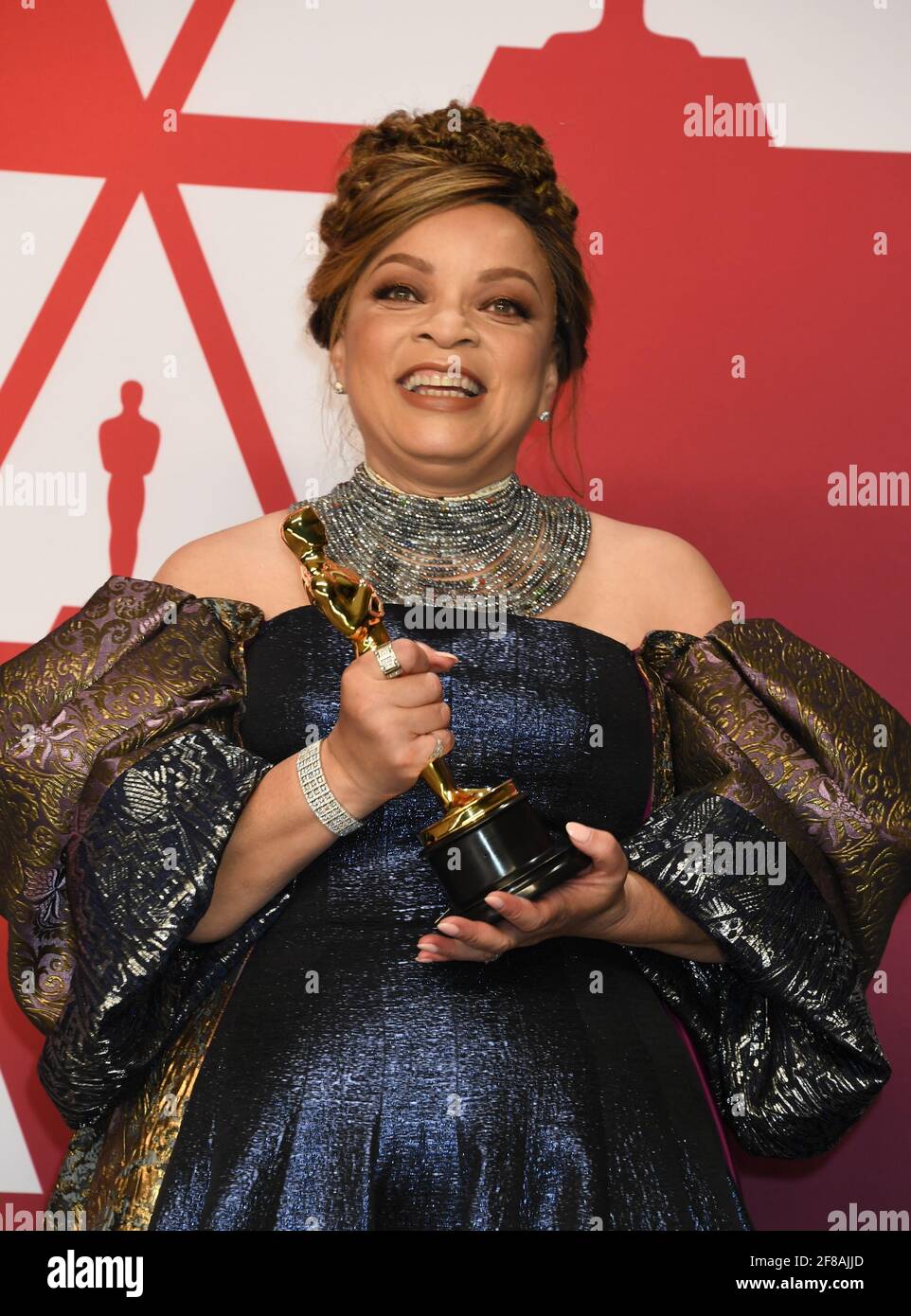 Winner Costume Design Black Panther Ruth Carter in the Press Room ...