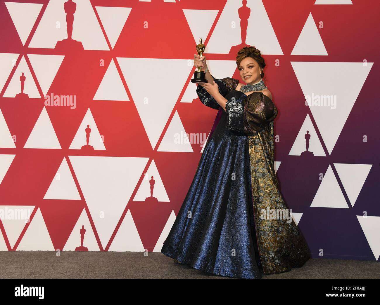 Winner Costume Design Black Panther Ruth Carter in the Press Room ...