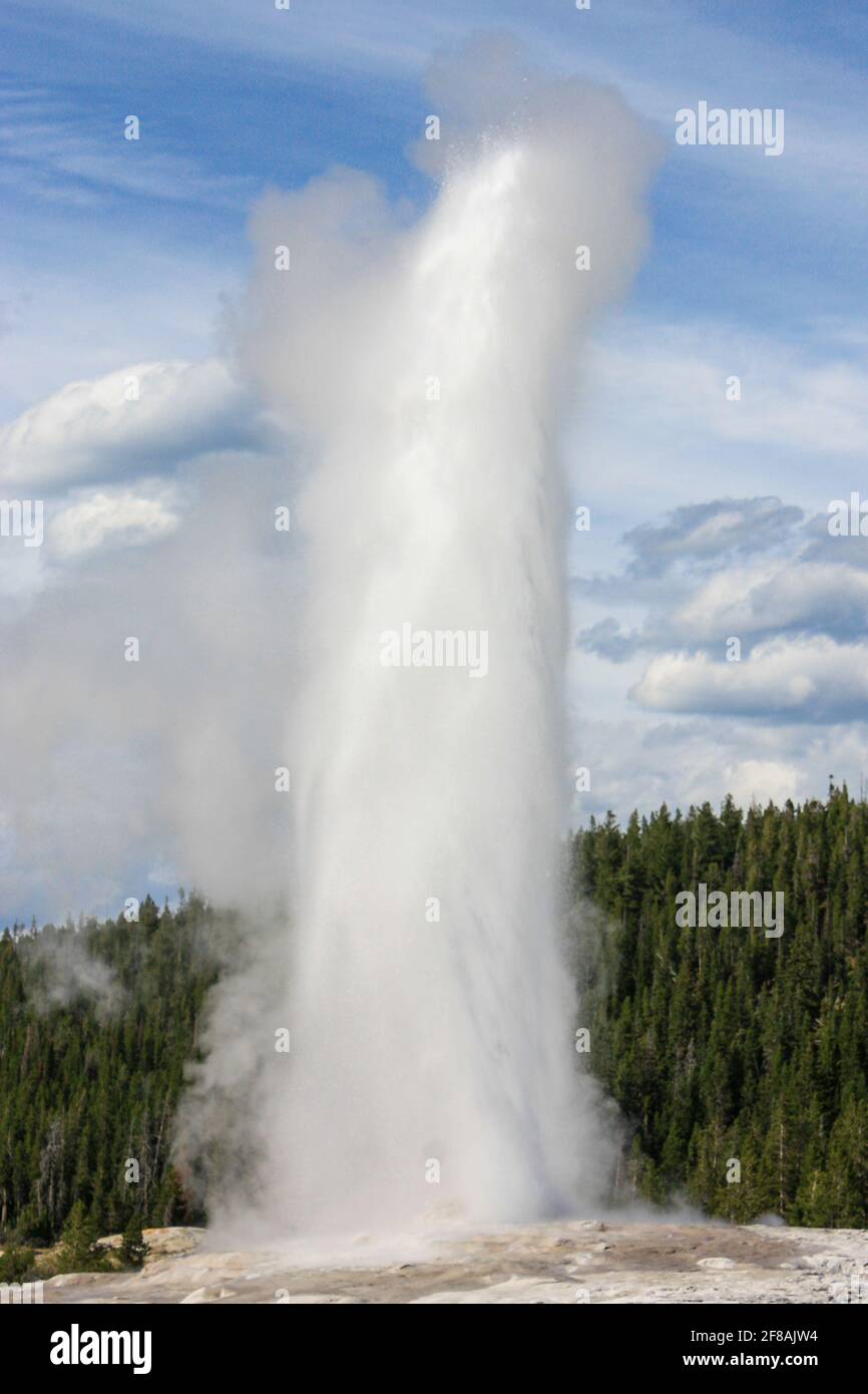 The amazing natural beauty of Yellowstone National Park Stock Photo - Alamy