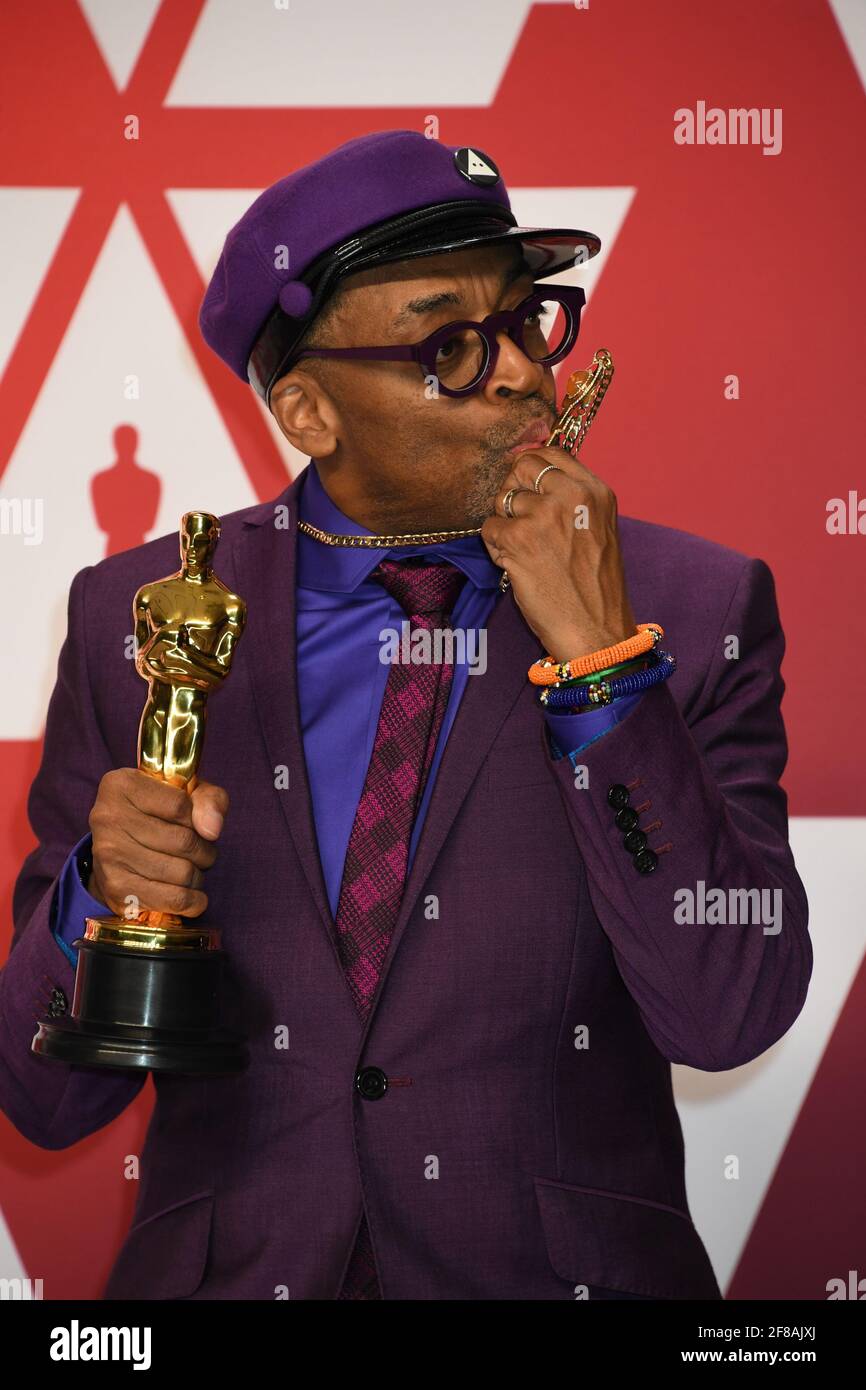 Oscar Winners Spike Lee in the Press Room during the 91st Annual ...