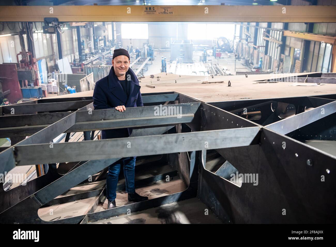 Stemwede, Germany. 12th Apr, 2021. Sebastian Letz, Creative Director ...