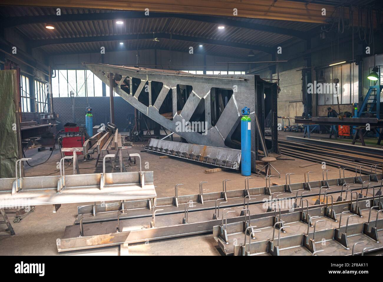 Stemwede, Germany. 12th Apr, 2021. One of the components of the future ...