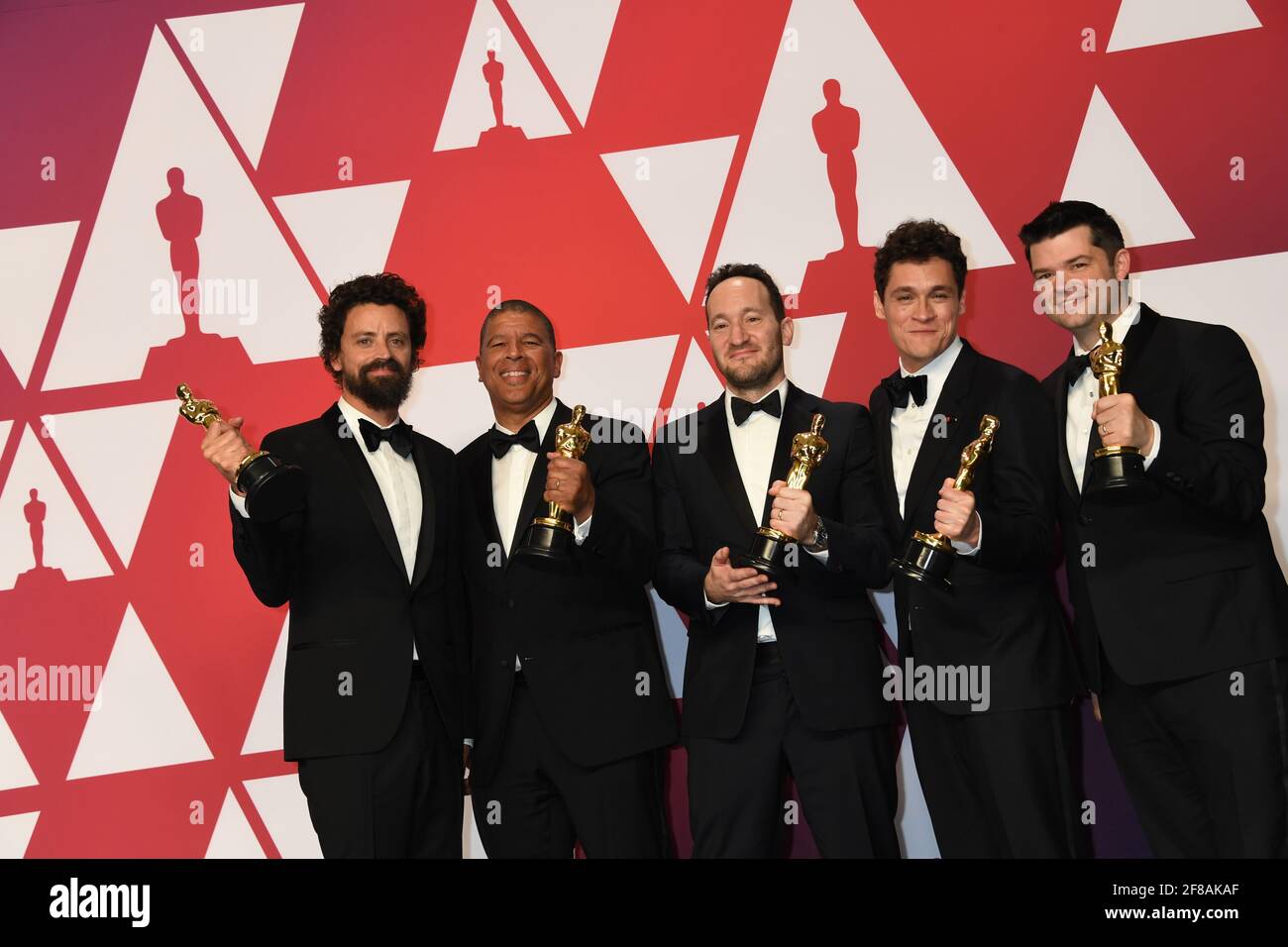 in the press room during the 91st Annual Academy Awards, Oscars, held ...