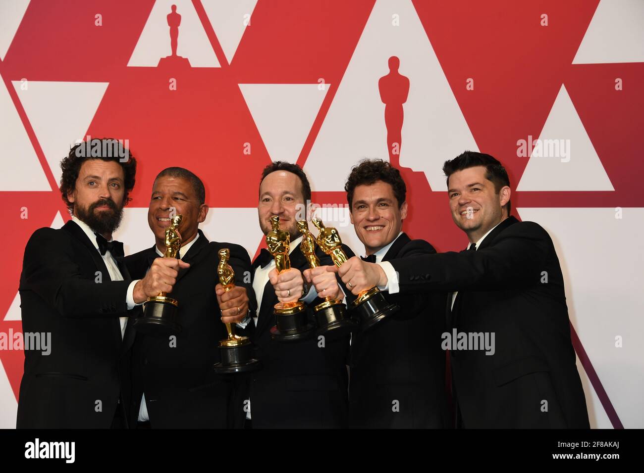 in the press room during the 91st Annual Academy Awards, Oscars, held ...