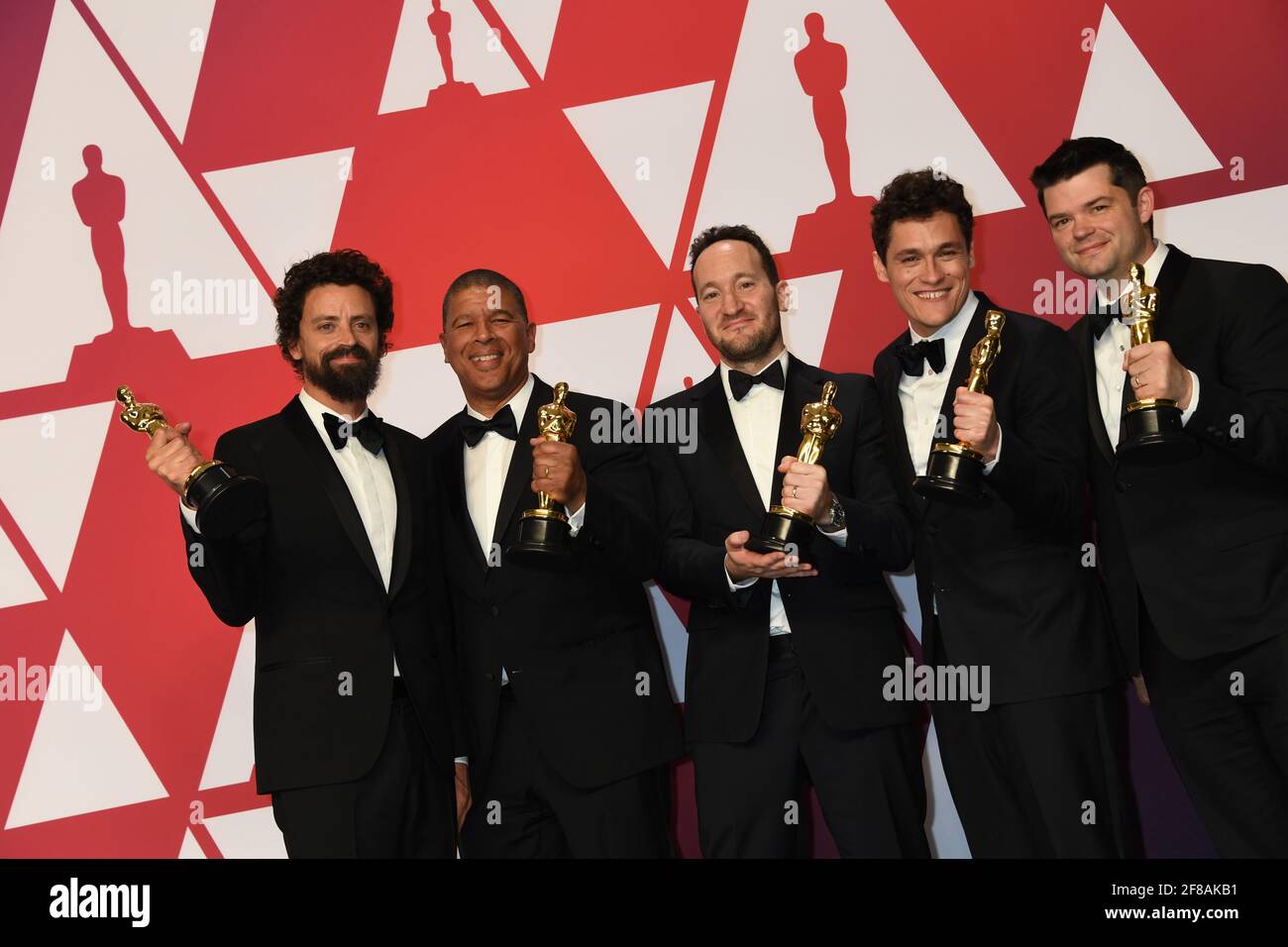 in the press room during the 91st Annual Academy Awards, Oscars, held ...