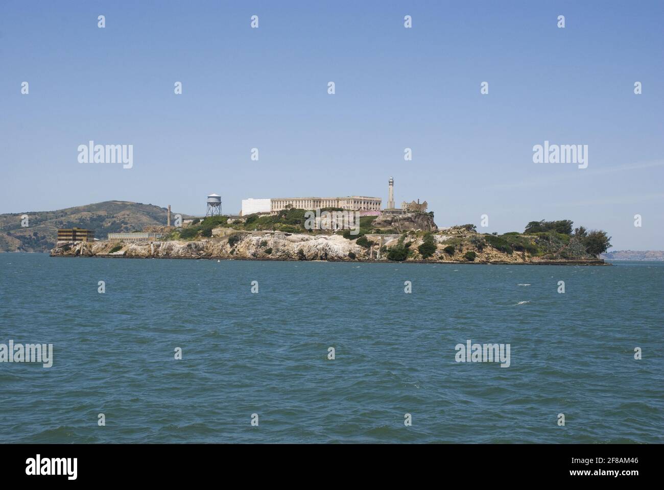 Famous Alcatraz island at San Francisco Bay, California Stock Photo - Alamy