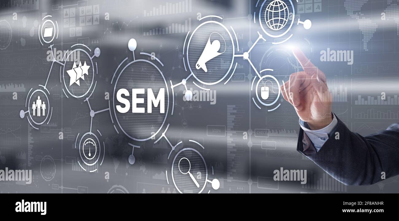 SEM Search Engine Optimization Marketing Ranking Traffic Website ...