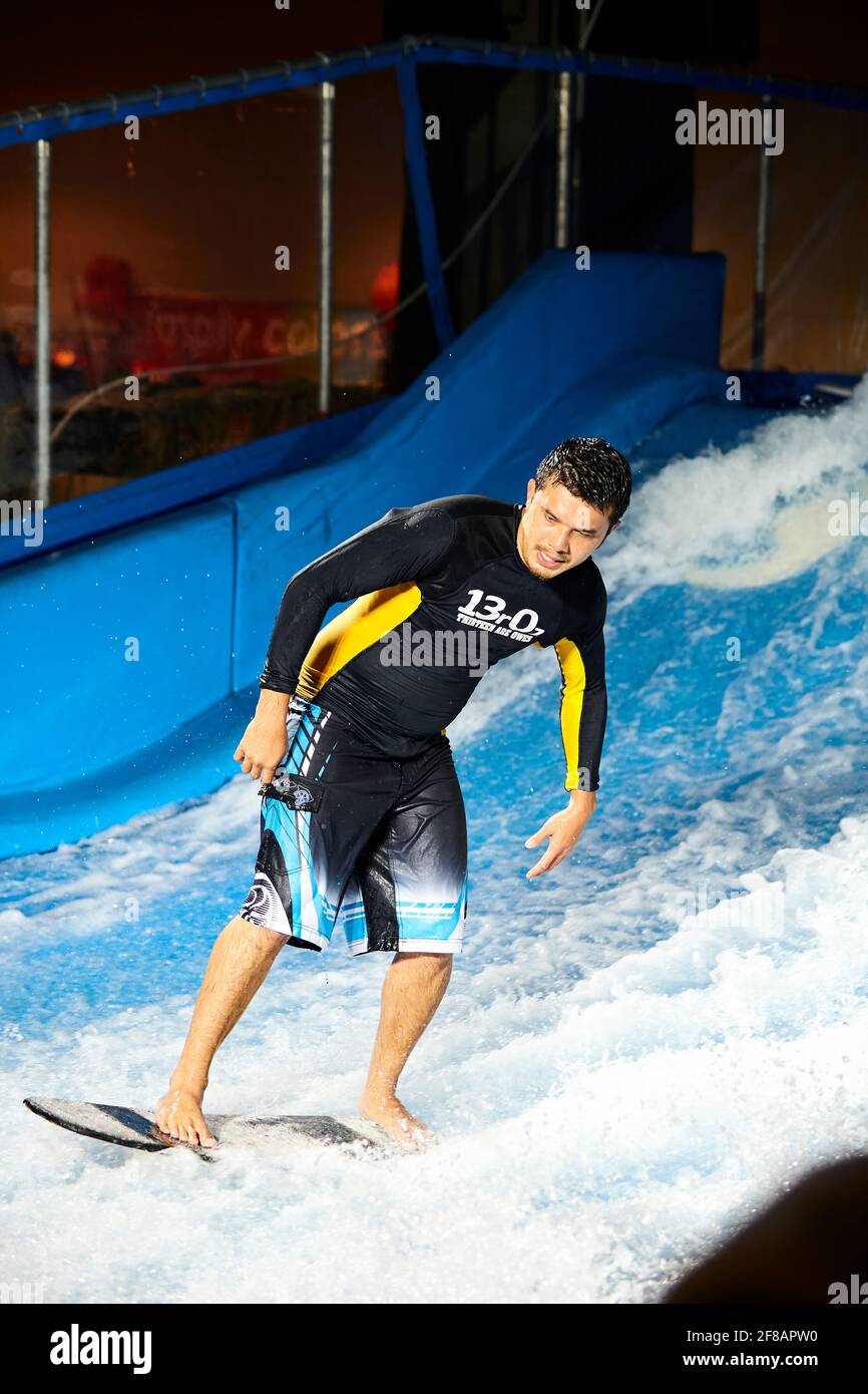 Surfing artificial wave hi-res stock photography and images - Alamy