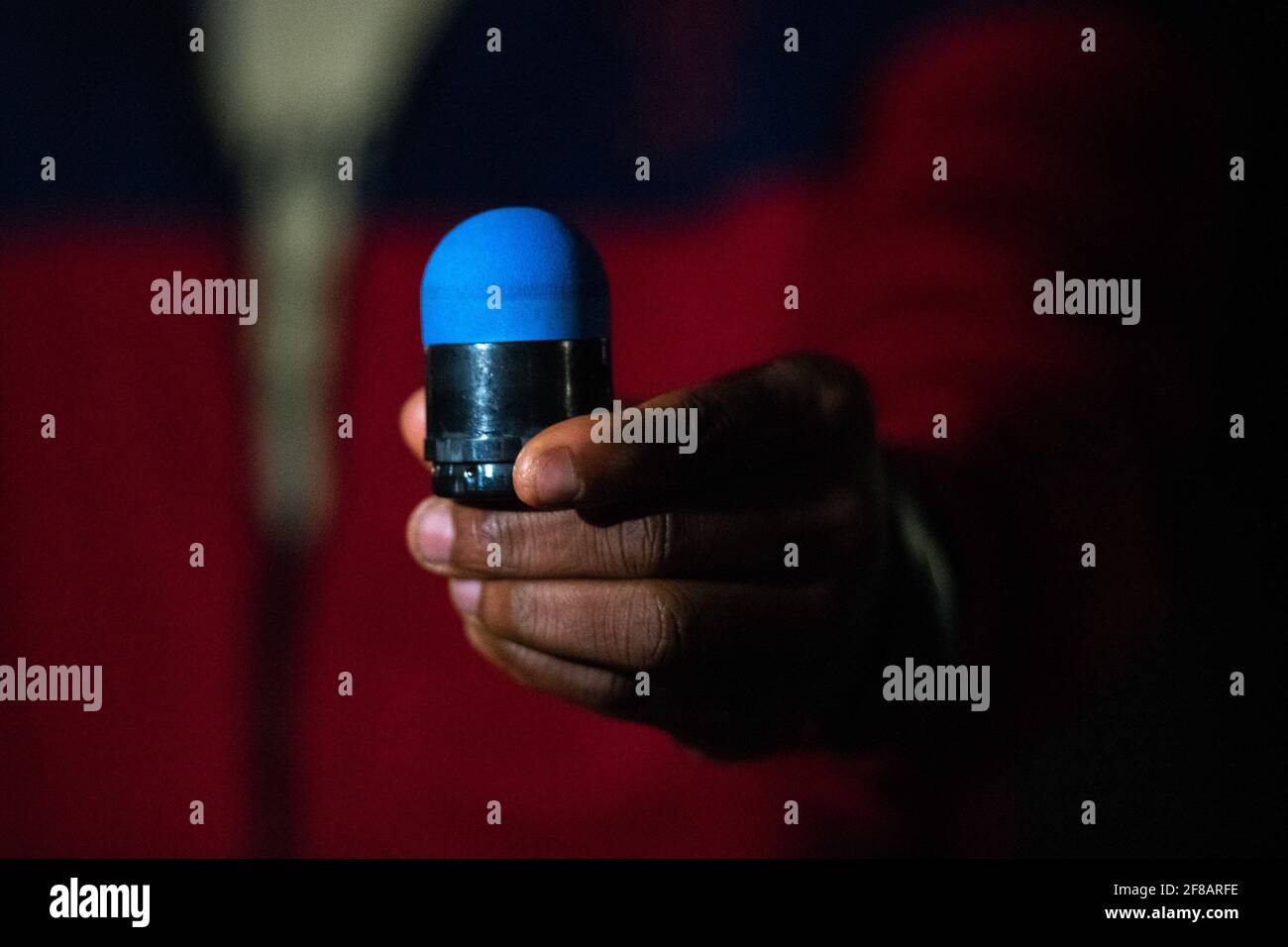 Police rubber bullet united states hi-res stock photography and images ...