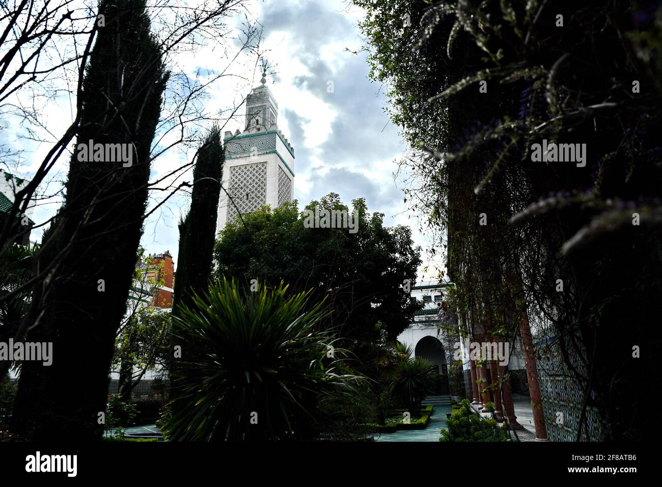 The eve of Ramadan 2021, The great mosque of Paris (La Grande Mosquee ...