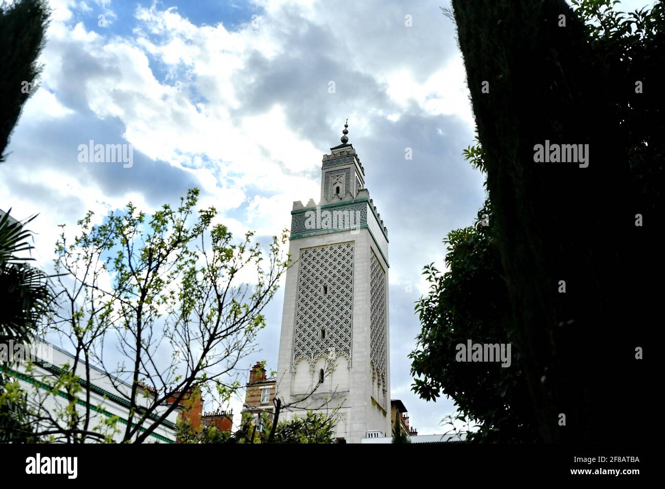 The eve of Ramadan 2021, The great mosque of Paris (La Grande Mosquee ...