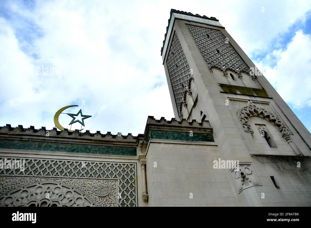The eve of Ramadan 2021, The great mosque of Paris (La Grande Mosquee ...