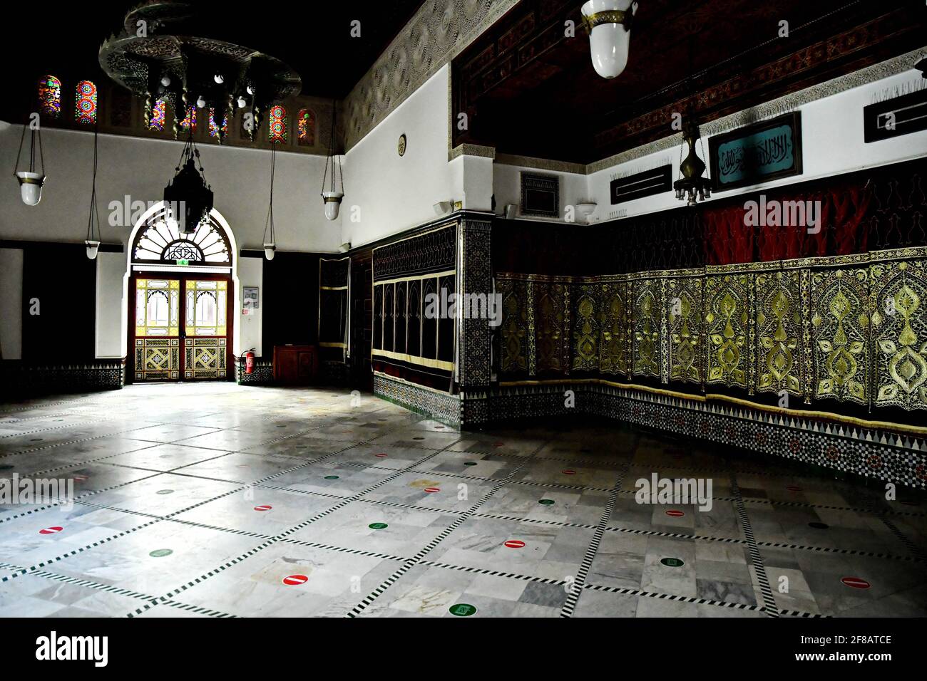 The eve of Ramadan 2021, The great mosque of Paris (La Grande Mosquee ...