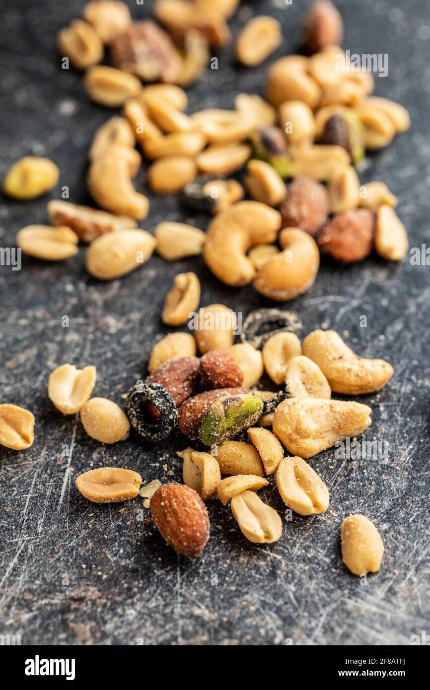Salted nuts hi-res stock photography and images - Alamy