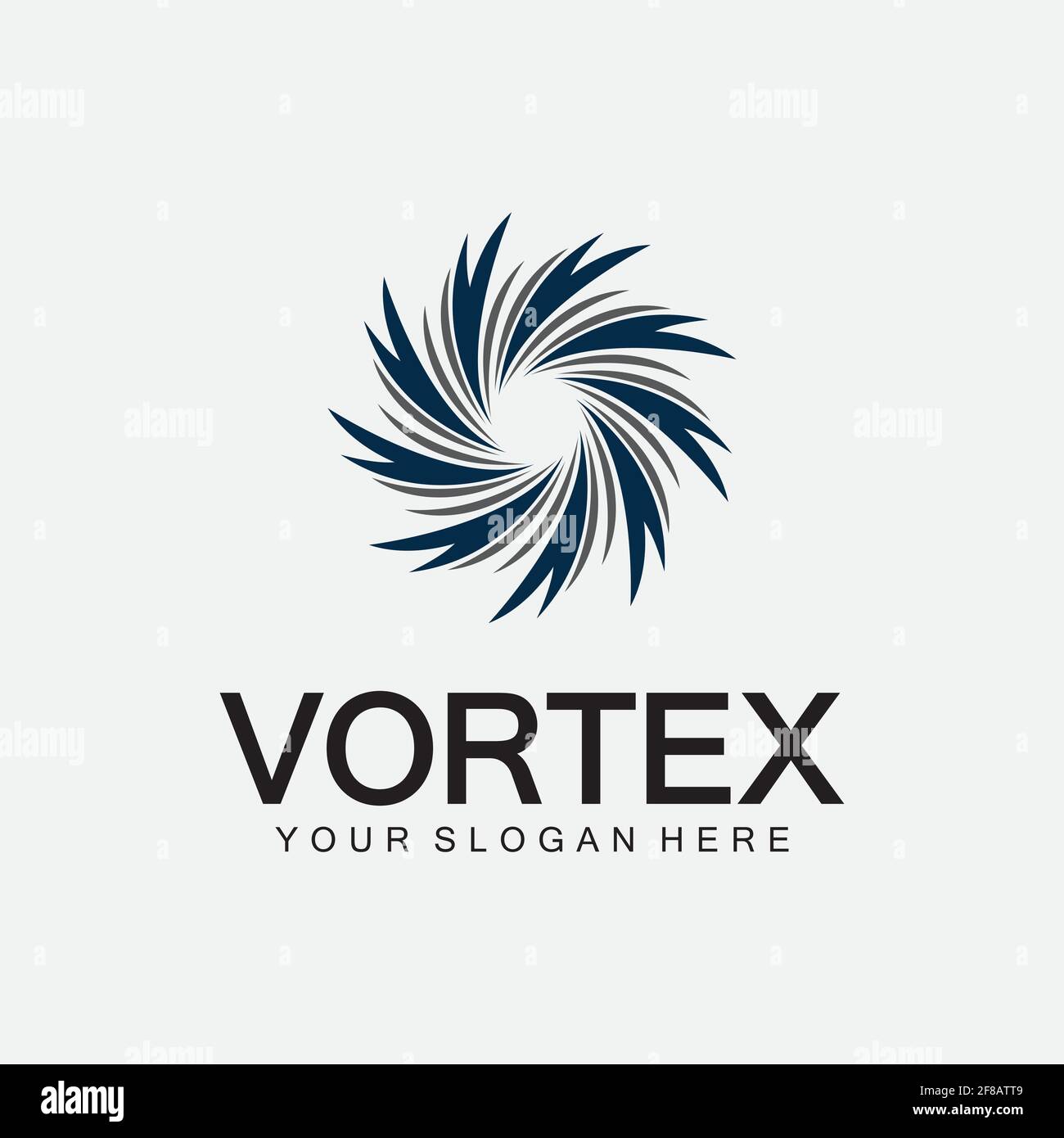 Vortex logo symbol icon illustration design vector.Tornado, vortex ...