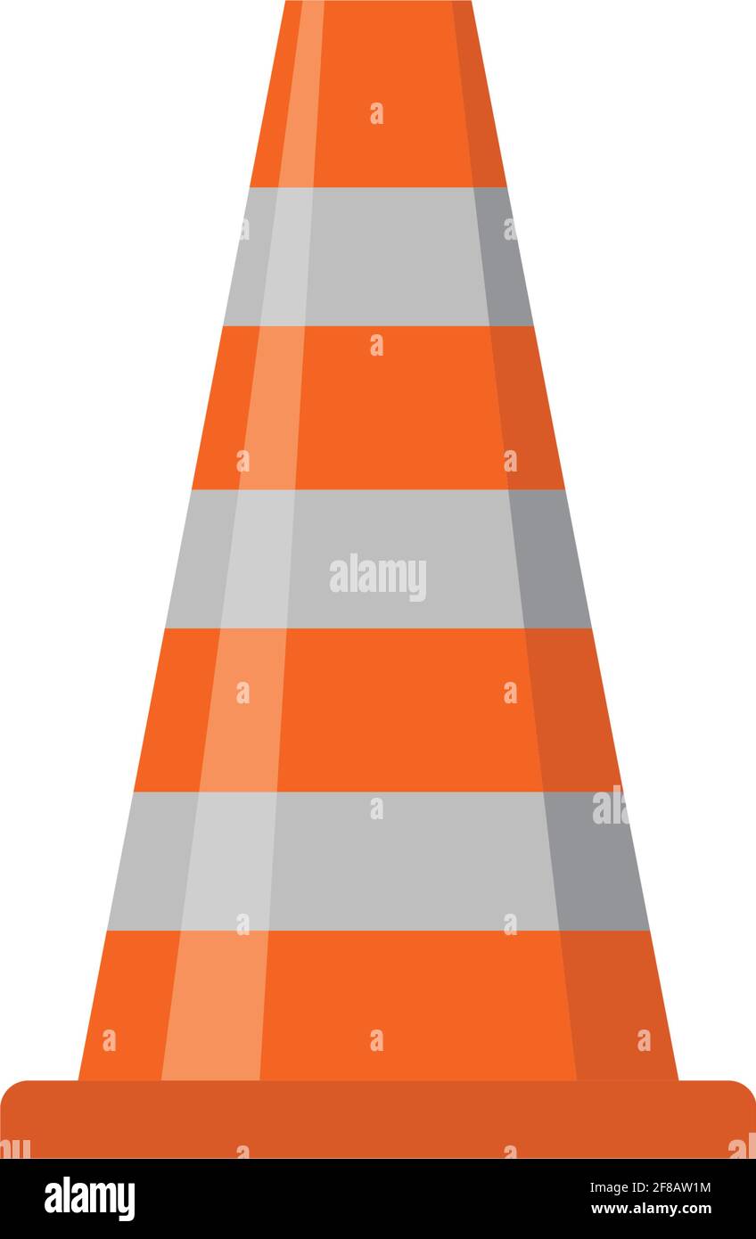 Traffic cone pylon Stock Vector Images - Alamy