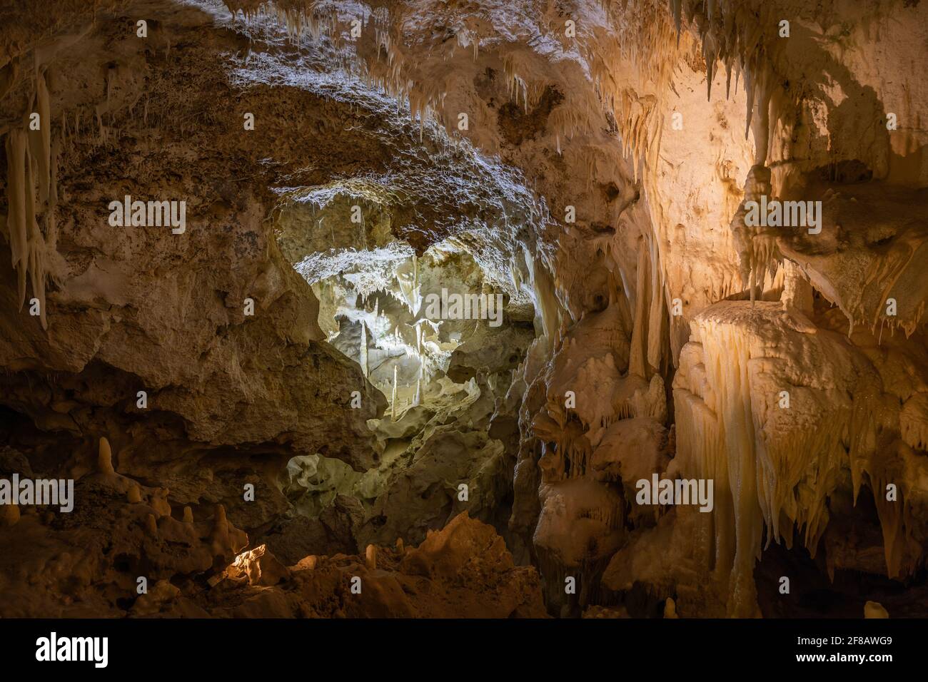 The Frasassi Caves (Grotte di Frasassi) are a famous karst cave system ...