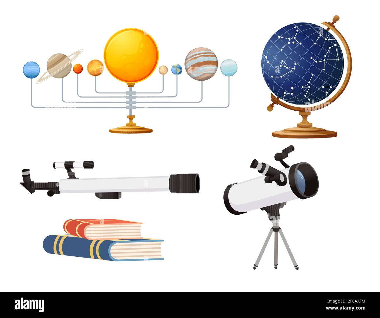 Seamless pattern Astronomy science courses online education concept or ...