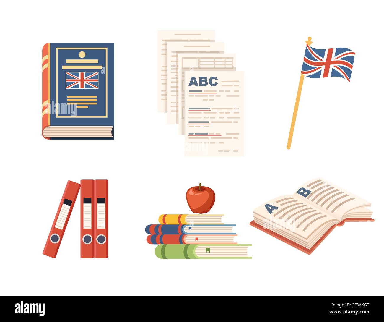 Uk school class writing Stock Vector Images - Alamy