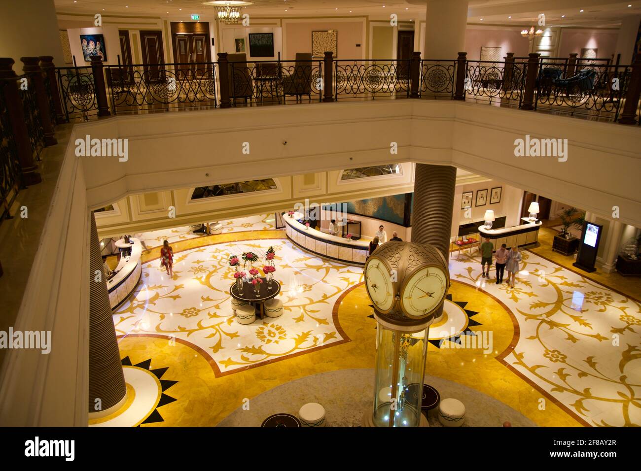 RAS AL KHAIMAH, UNITED ARAB EMIRATES - JUN 13, 2019: Bright and modern ...
