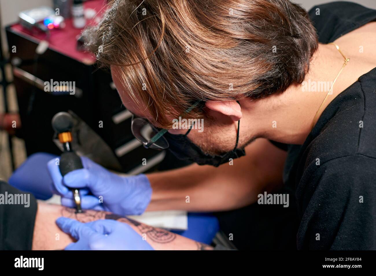 Body tattoo male model hi-res stock photography and images - Alamy
