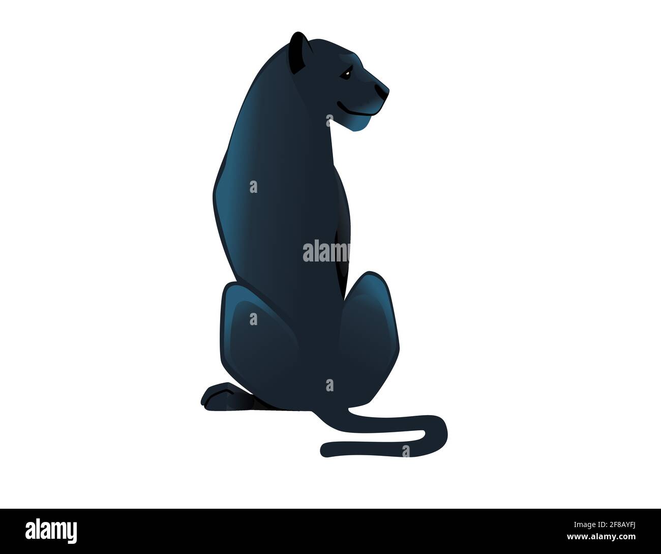 Cartoon panther hi-res stock photography and images - Alamy