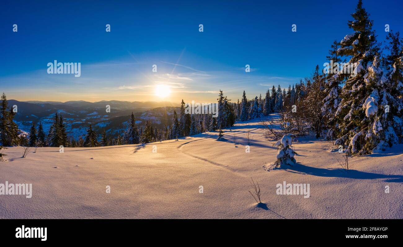 Downhill Panorama High Resolution Stock Photography and Images - Alamy