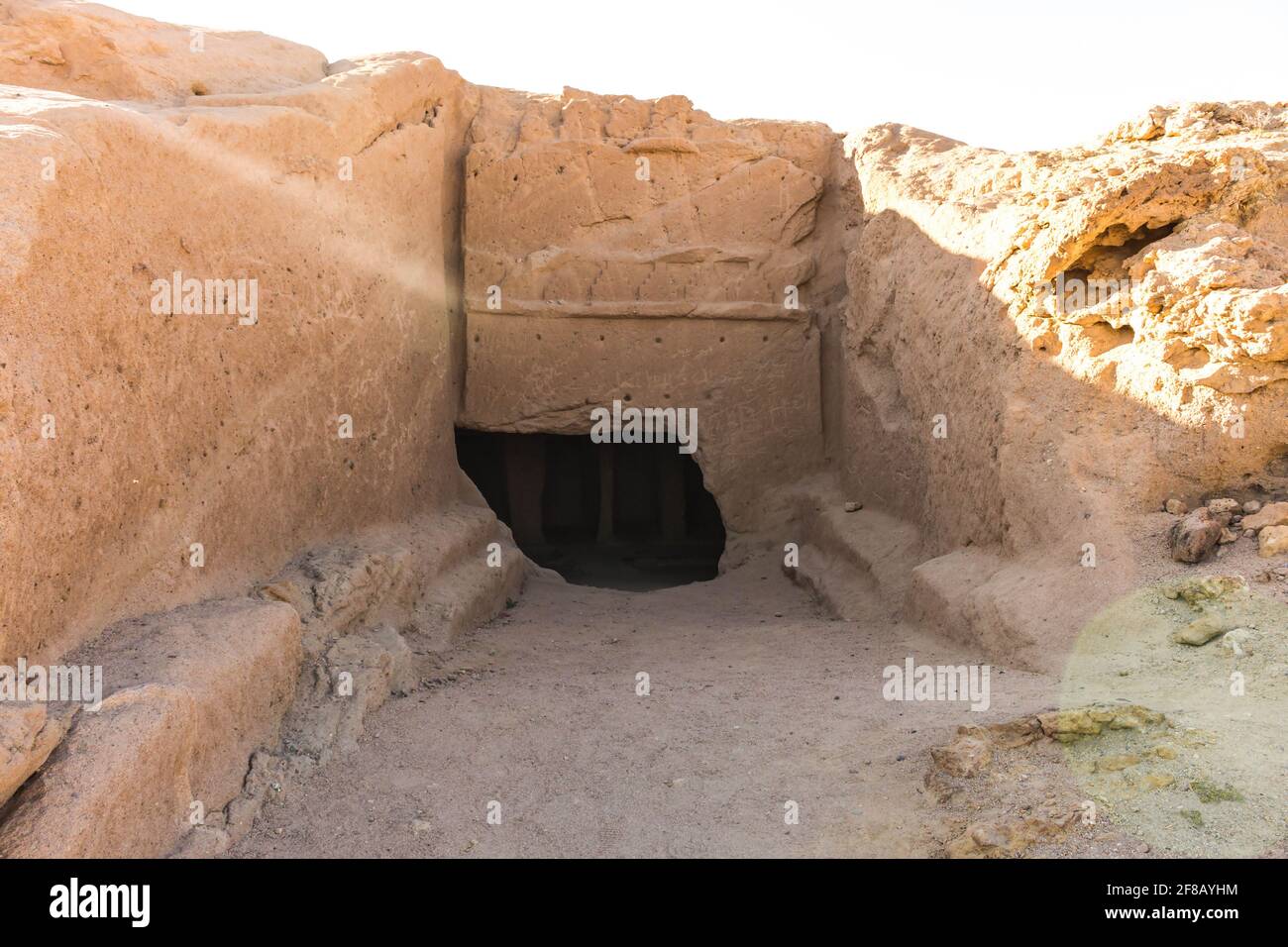 Madyan - city of Prophet Shoaib, Al-Bad, Northern Saudi Arabia Stock ...