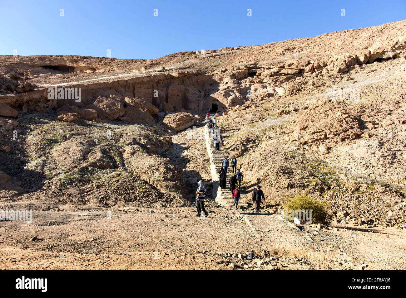Madyan - city of Prophet Shoaib, Al-Bad, Northern Saudi Arabia Stock ...