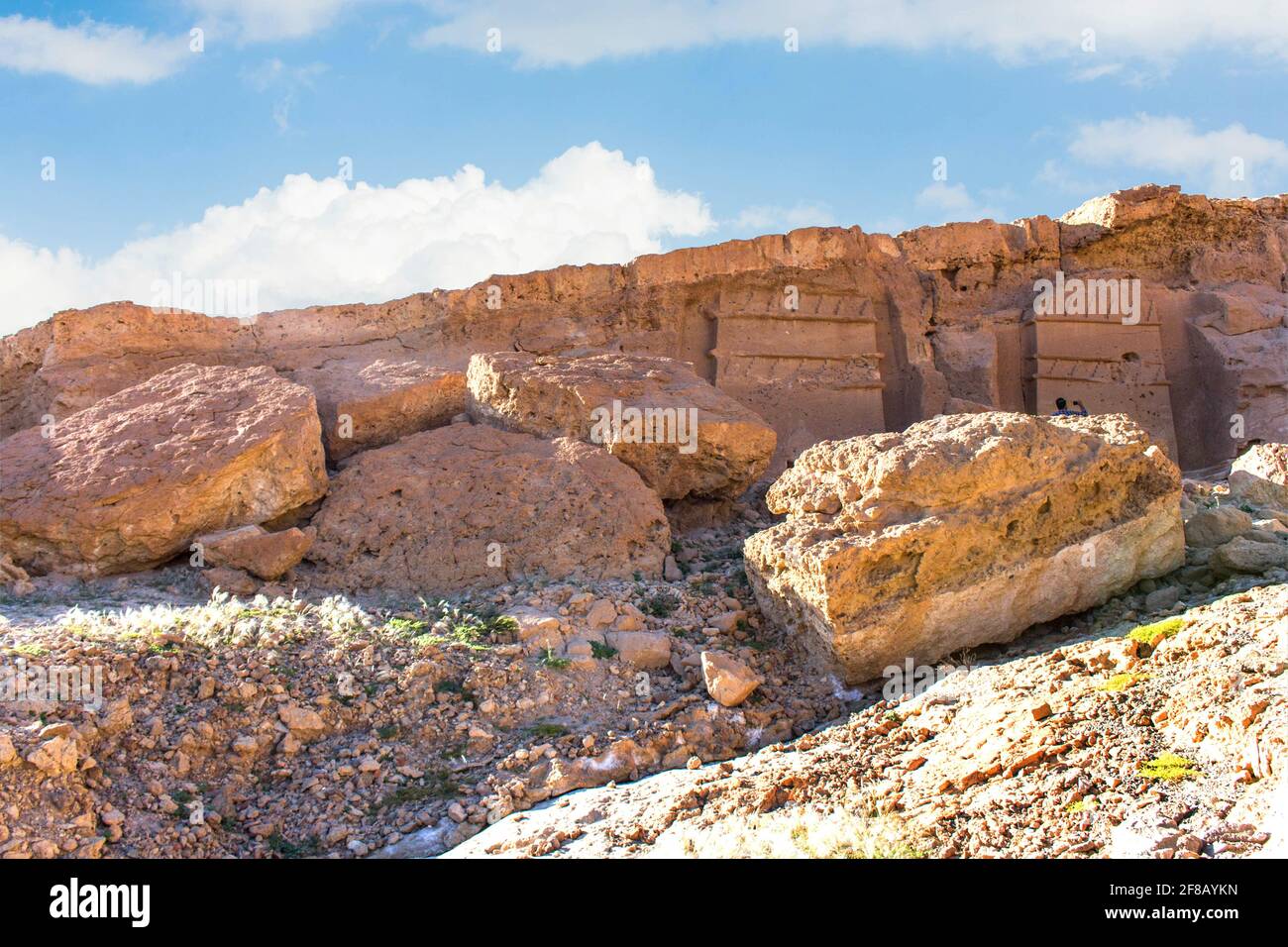 Madyan - city of Prophet Shoaib, Al-Bad, Northern Saudi Arabia Stock ...