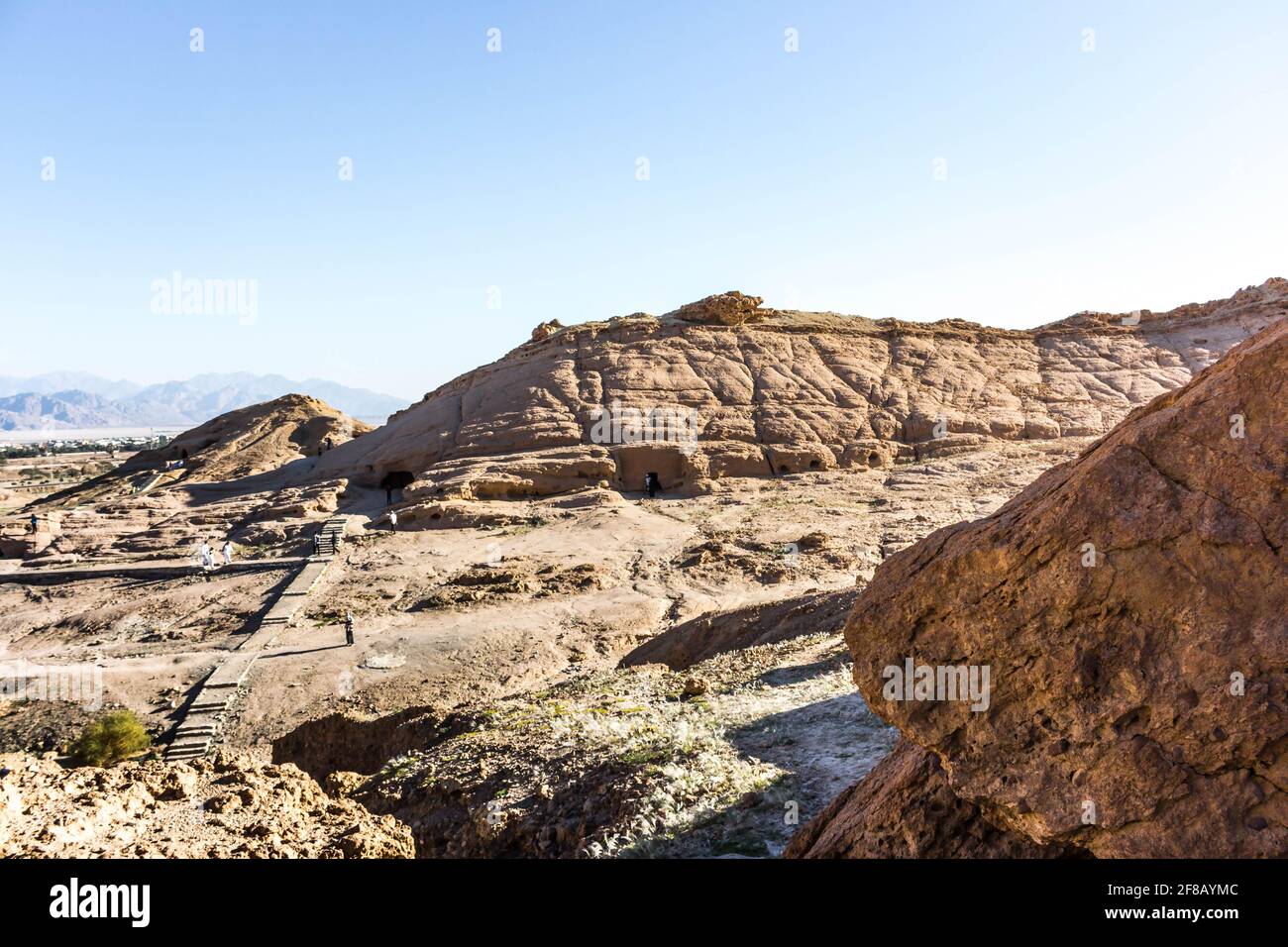 Madyan - city of Prophet Shoaib, Al-Bad, Northern Saudi Arabia Stock ...