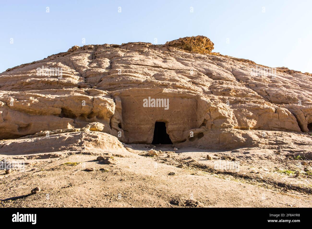 Madyan - city of Prophet Shoaib, Al-Bad, Northern Saudi Arabia Stock ...