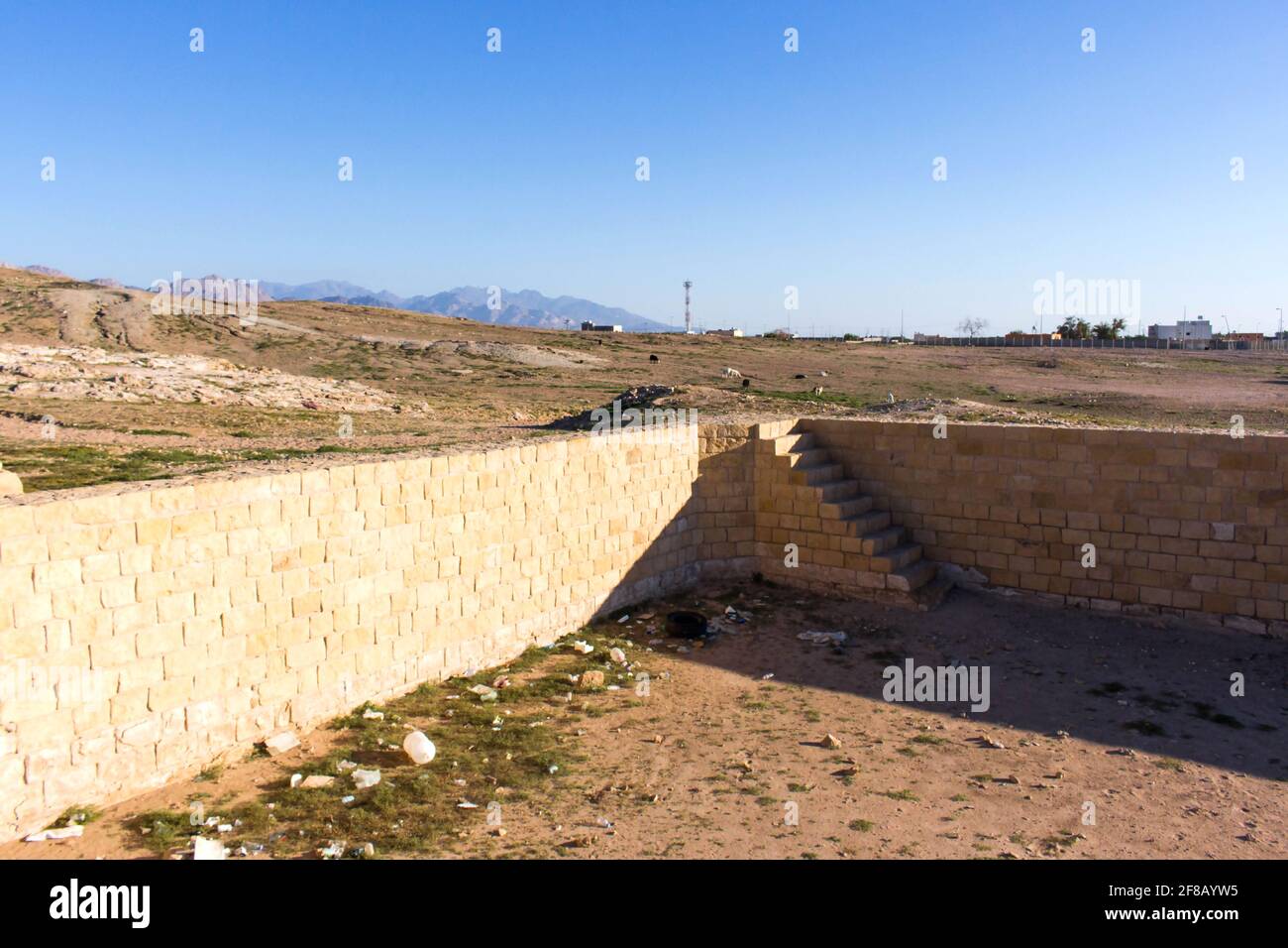 Madyan - city of Prophet Shoaib, Al-Bad, Northern Saudi Arabia Stock ...