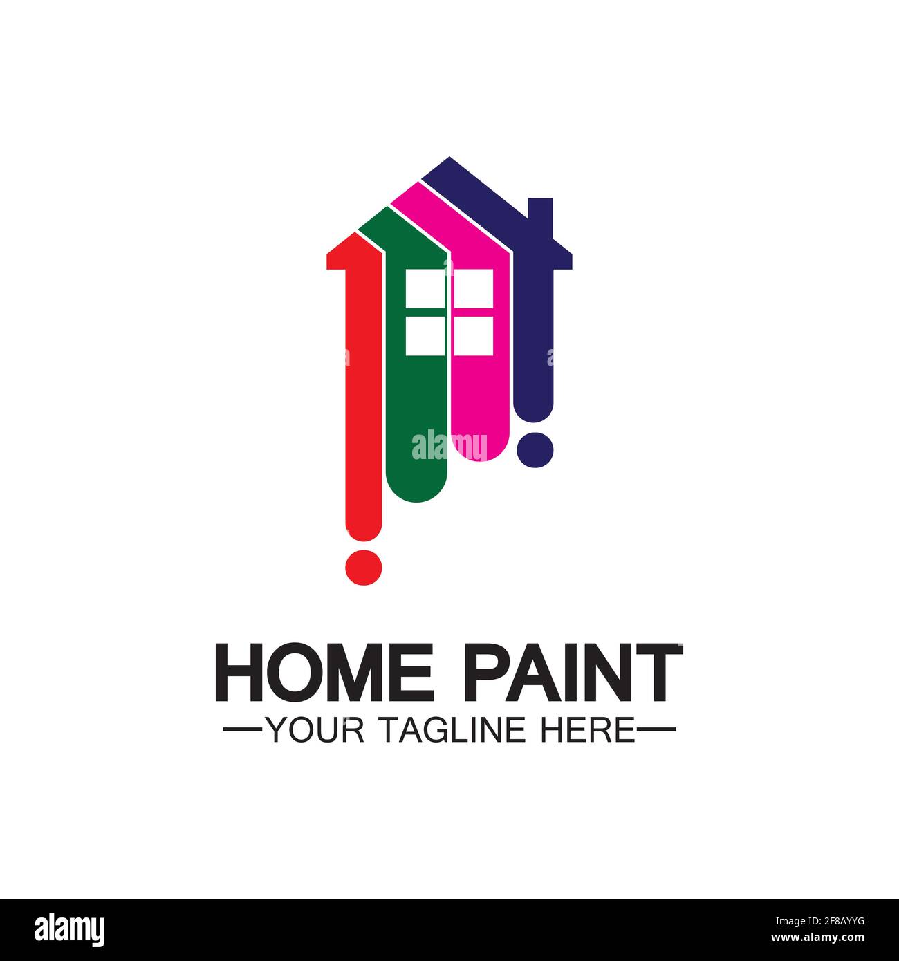Painter Logo High Resolution Stock Photography and Images - Alamy