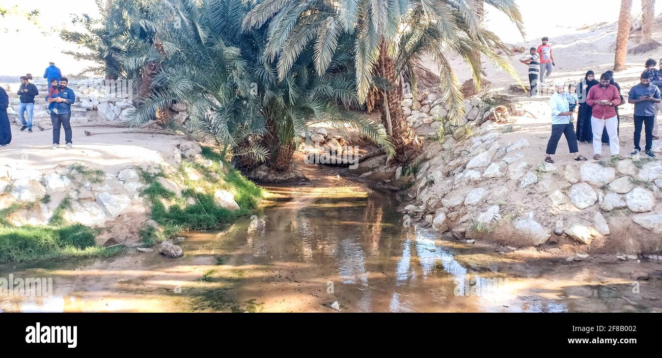 Wadi Tayyib Al Ism Magna, Saudi Arabia Stock Photo - Alamy