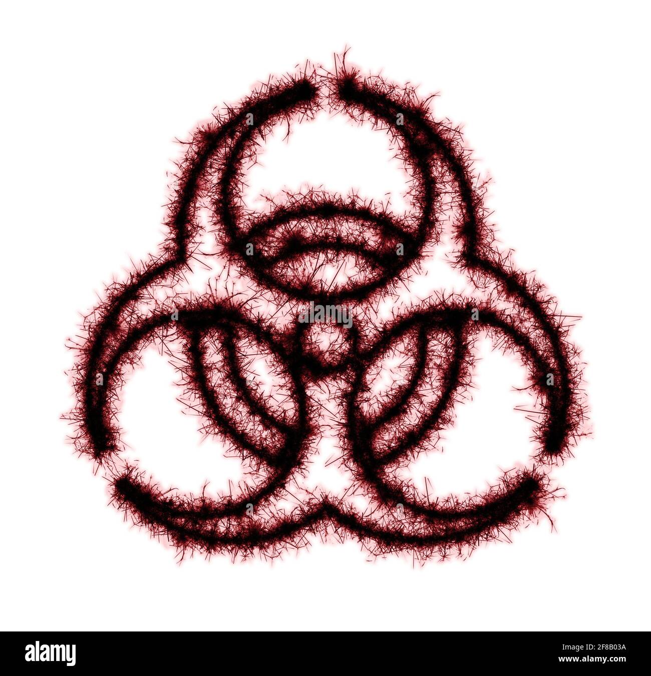 Biohazard symbol Cut Out Stock Images & Pictures - Alamy