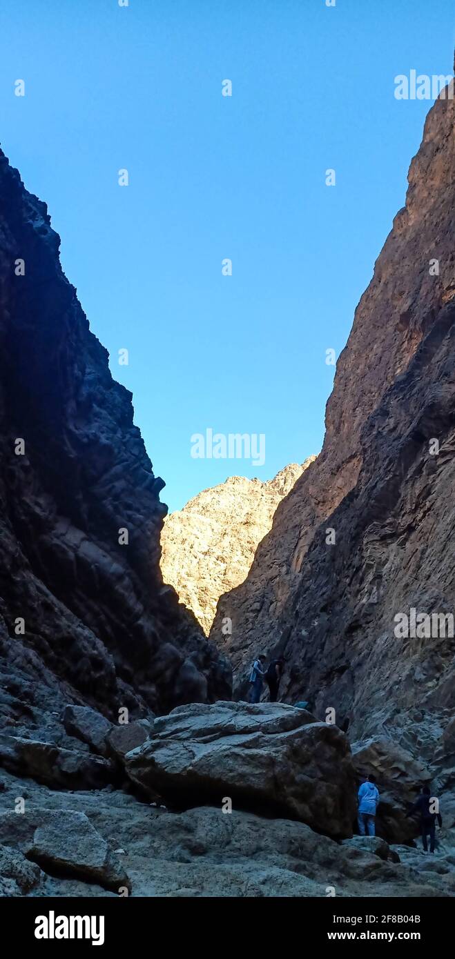 Wadi Tayyib Al Ism Magna, Saudi Arabia Stock Photo - Alamy