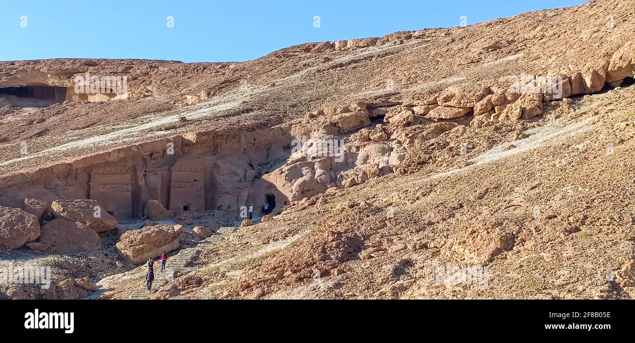 Madyan - city of Prophet Shoaib, Al-Bad, Northern Saudi Arabia Stock ...