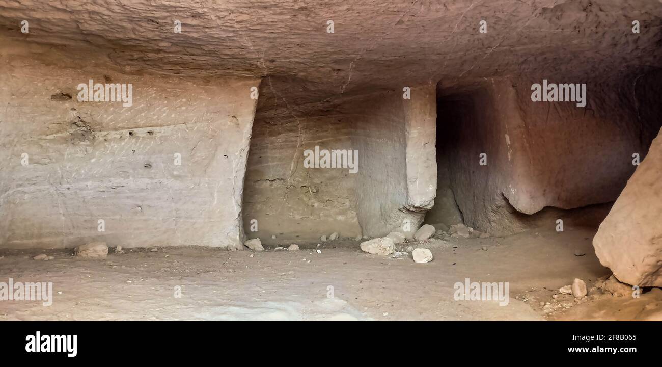 Madyan - city of Prophet Shoaib, Al-Bad, Northern Saudi Arabia Stock ...