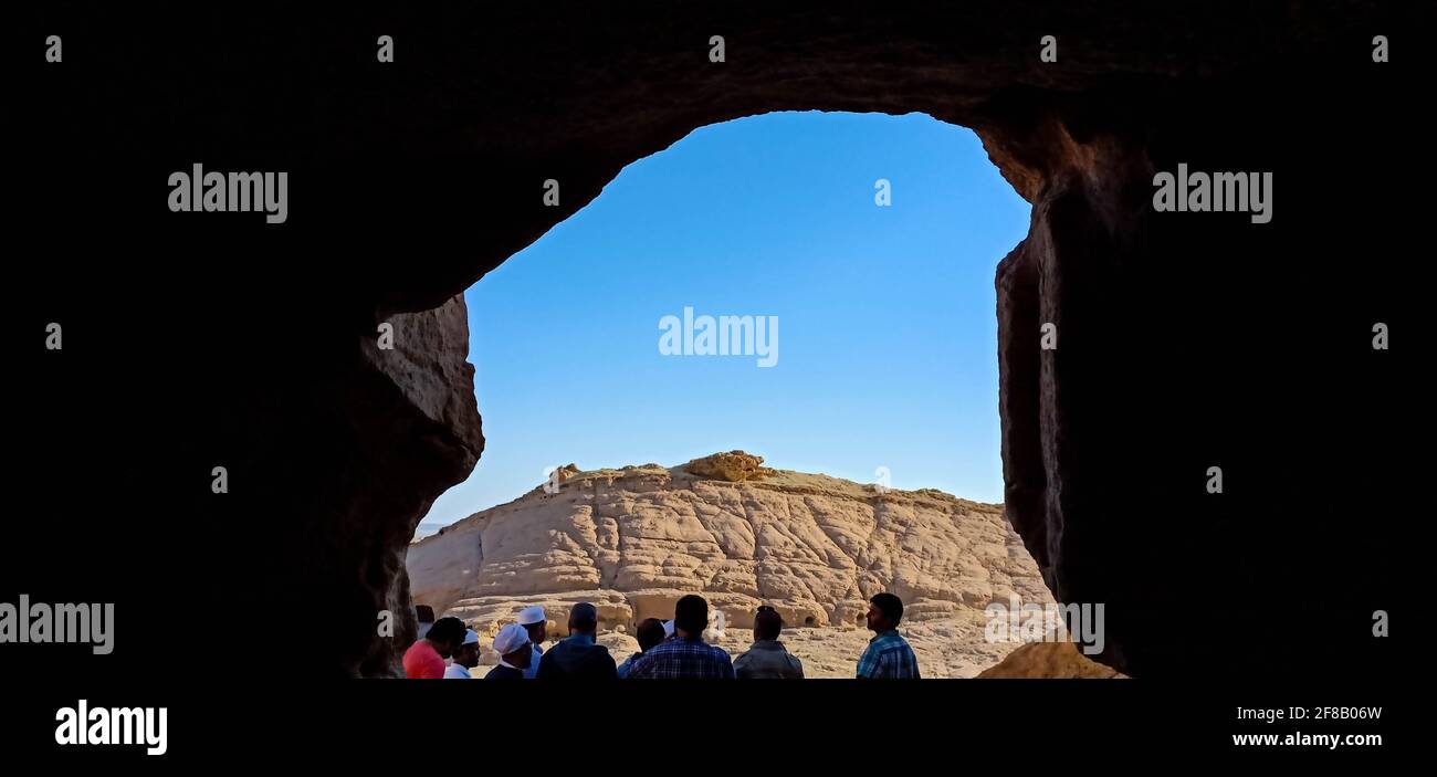 Madyan - city of Prophet Shoaib, Al-Bad, Northern Saudi Arabia Stock ...