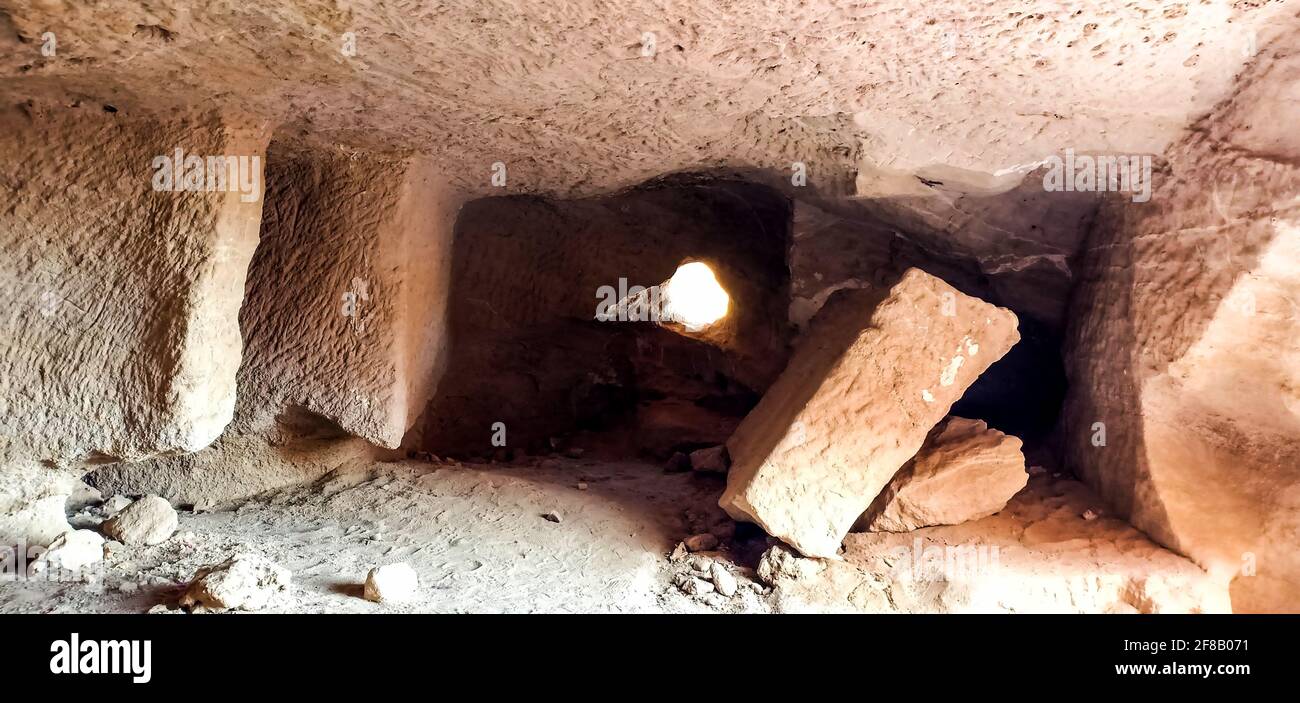 Madyan - city of Prophet Shoaib, Al-Bad, Northern Saudi Arabia Stock ...