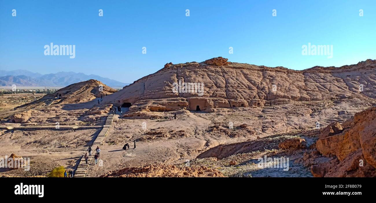 Madyan - city of Prophet Shoaib, Al-Bad, Northern Saudi Arabia Stock ...