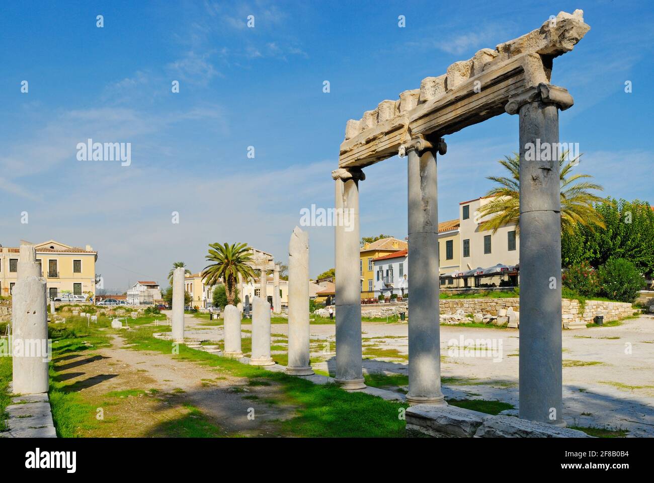 the Roman Agora in Athens, Greece, Europe Stock Photo - Alamy