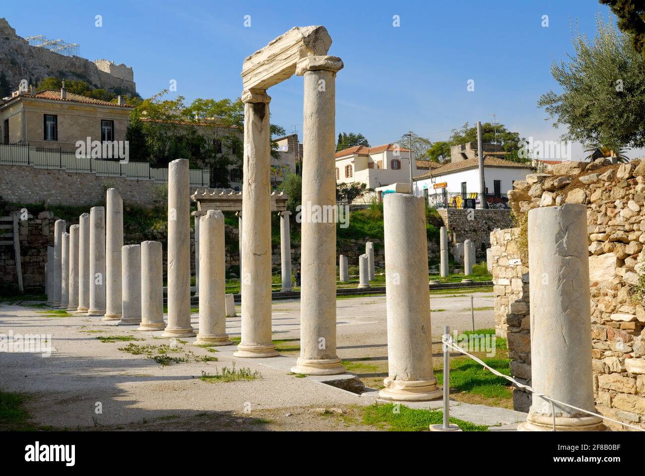 the Roman Agora in Athens, Greece, Europe Stock Photo - Alamy