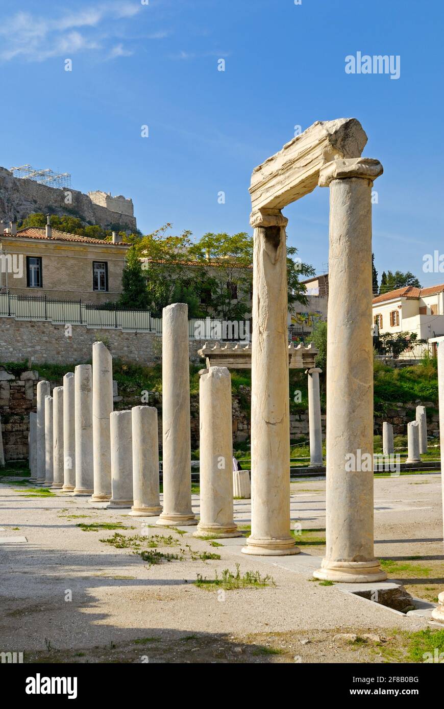 the Roman Agora in Athens, Greece, Europe Stock Photo - Alamy