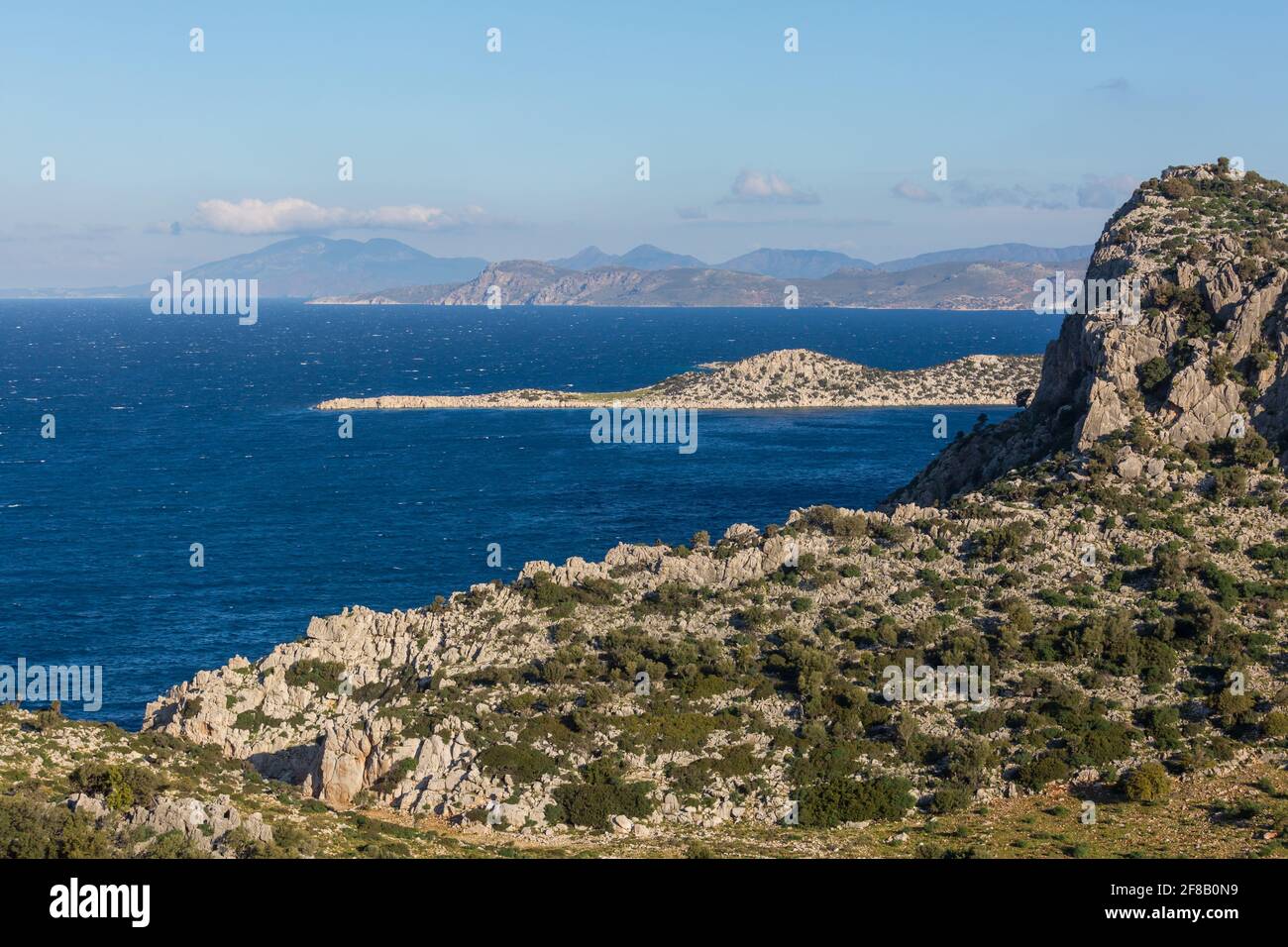 Beautiful sea coast in Turkey Stock Photo - Alamy